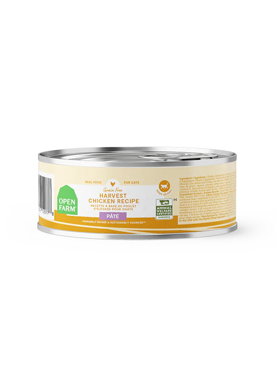 Open Farm Harvest Chicken Pâté for Cats 5.3oz | Lilly's Natural Pet Store